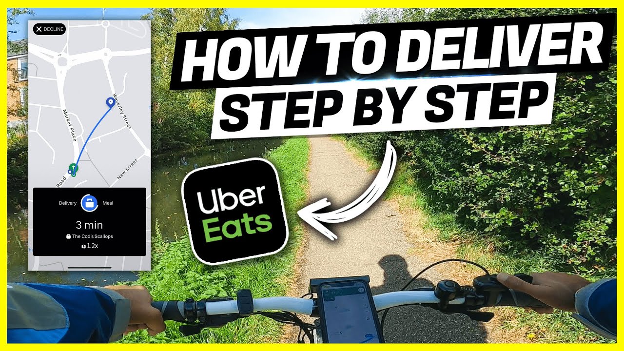 How To Deliver Uber Eats Step By Step Delivery App Tutorial 2025