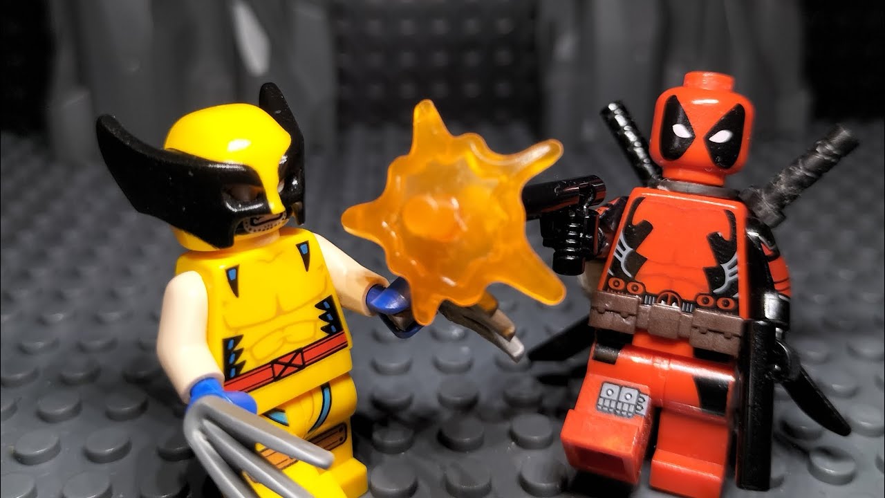 Lego Deadpool Vs Wolverine Youtube