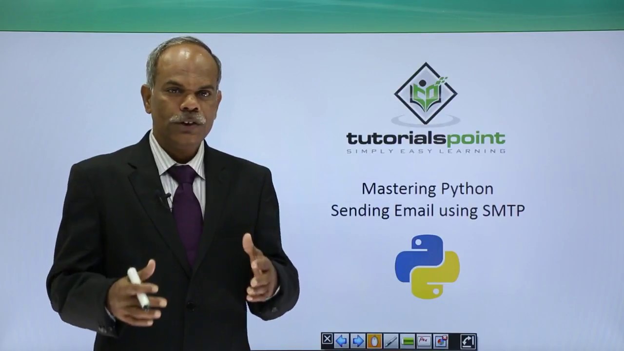 Python Sending Email Using Smtp Youtube