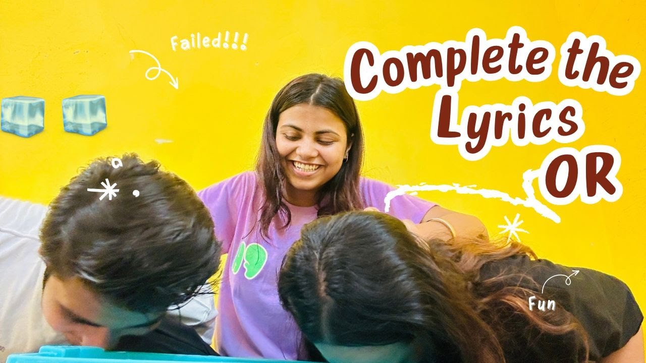 Complete The Lyrics Challenge Youtube