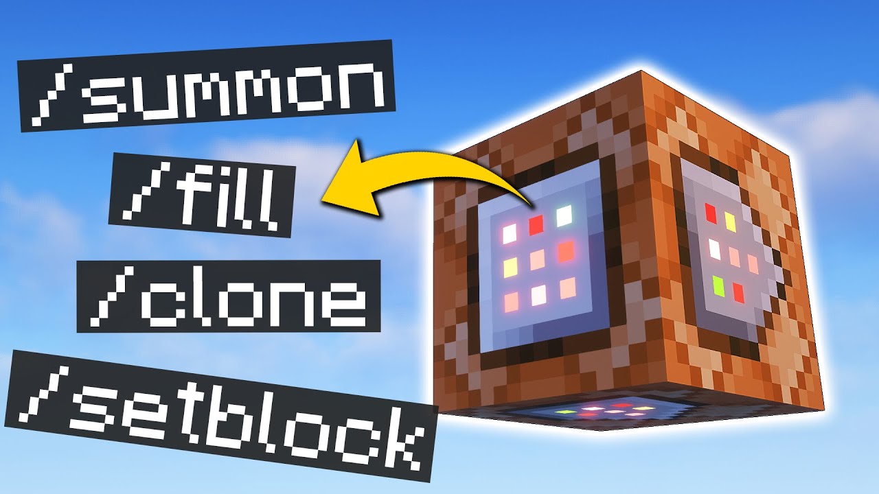 10 Minecraft Commands Every Beginner Should Know Youtube