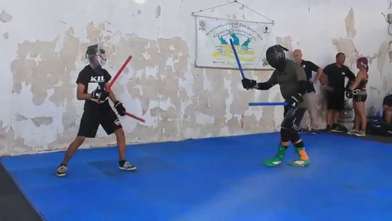 Btcooc Double Stick Fight Kali Youtube