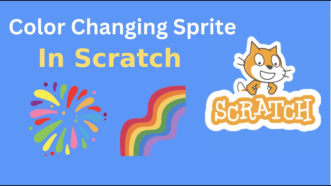 How To Make A Color Changing Sprite In Scratch Simple Project