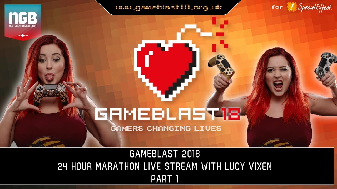 Gameblast 2018 With Lucy Collett Lucy Vixen Full Archive Part One