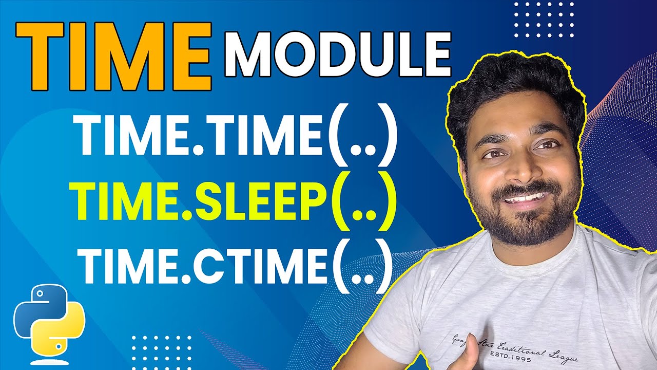 Time Module Python Youtube