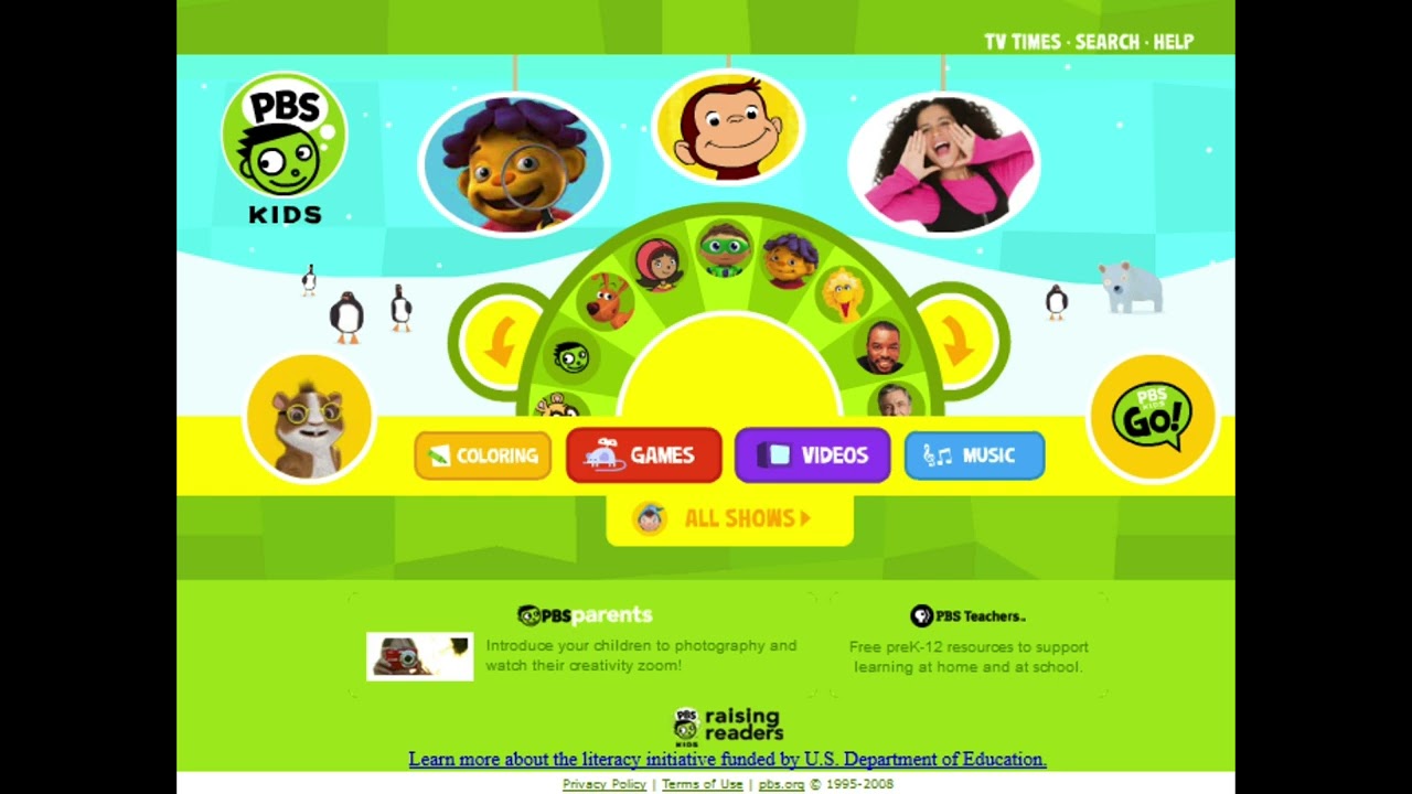 Pbs Kids Website Youtube