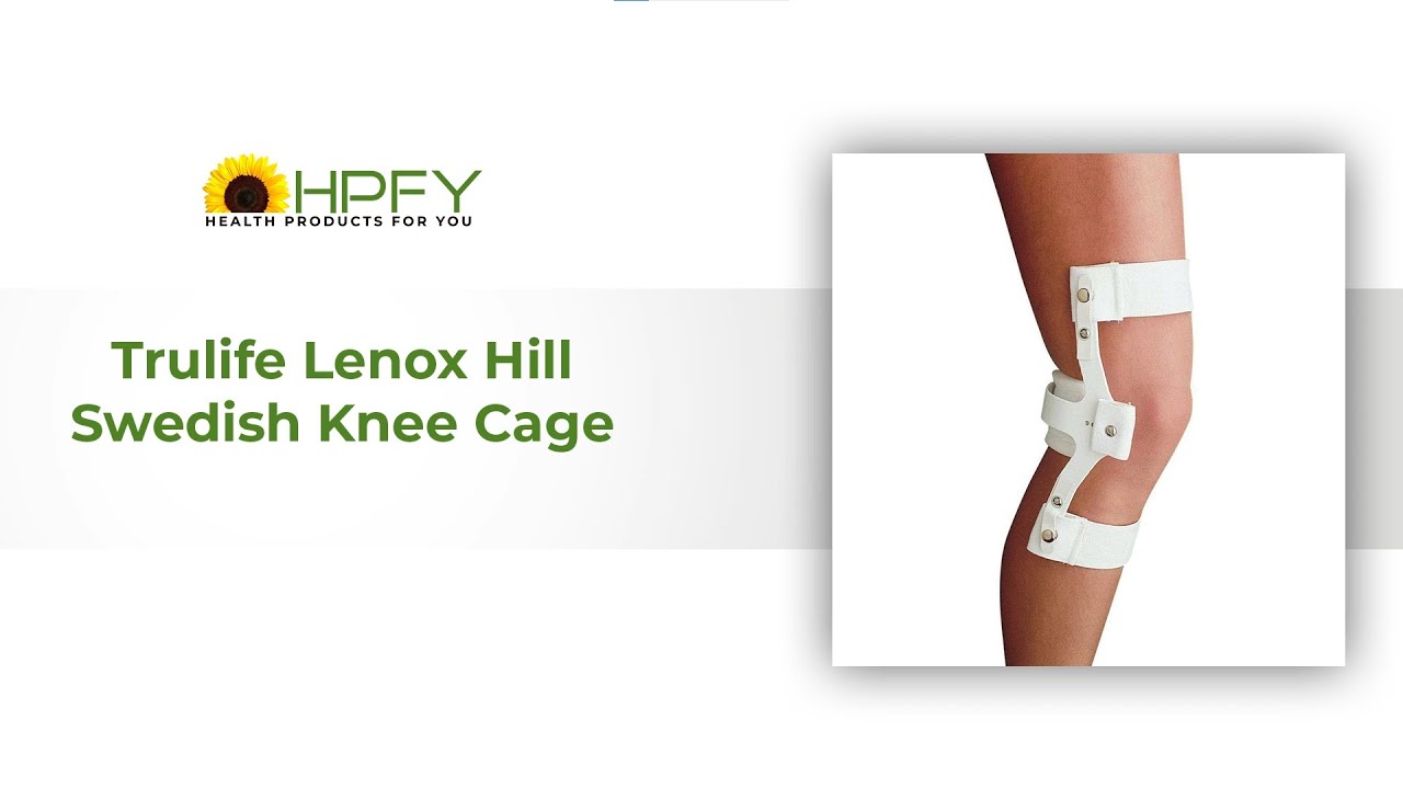 Trulife Lenox Hill Swedish Knee Cage Product Overview Best Knee