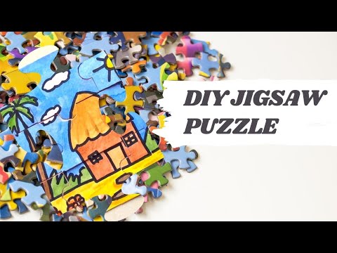 Diy Jigsaw Puzzle How To Make Jigsaw Puzzle How To Make Puzzle For