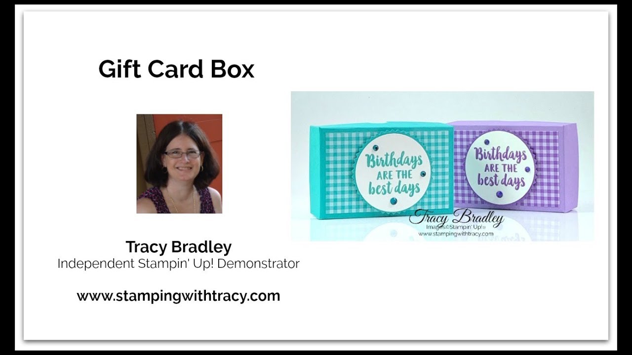 Gift Card Box Youtube