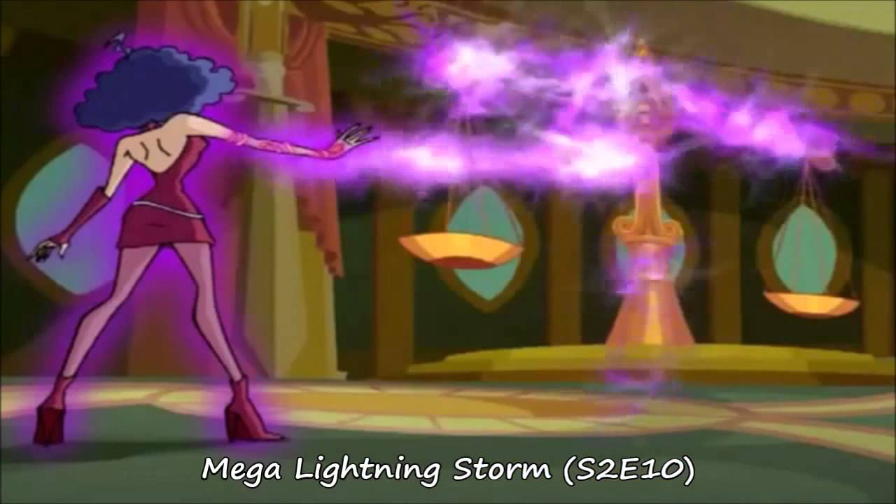 Winx Club Stormy All Gloomix Spells And Transformation Youtube