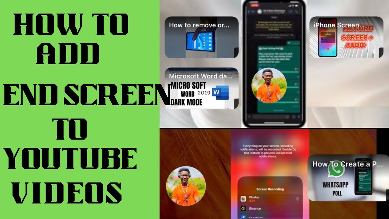 How To Add End Screen To Youtube Videos Youtube