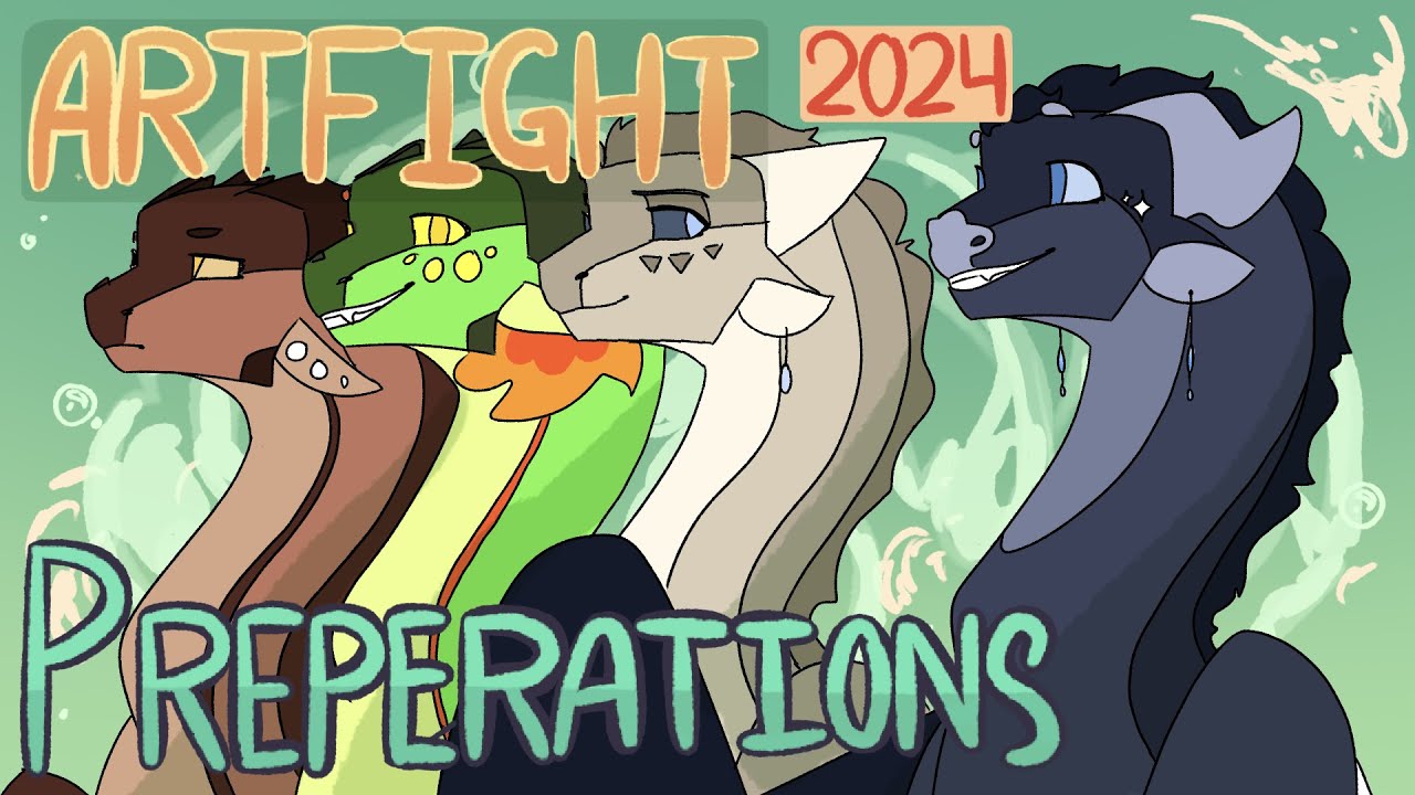 Working On Art Fight Refs Youtube
