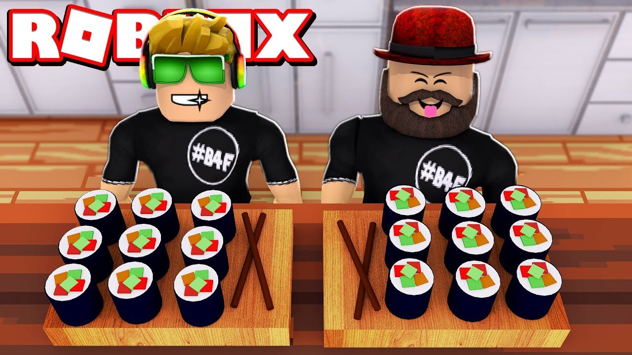 Welcome To My Sushi Restaurant Roblox Sushi Tycoon Youtube
