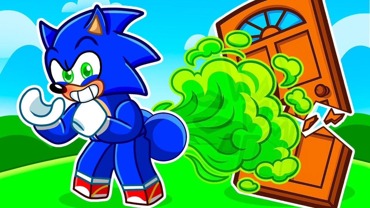 Sonic Plays Roblox Fart The Door With My Friends Youtube