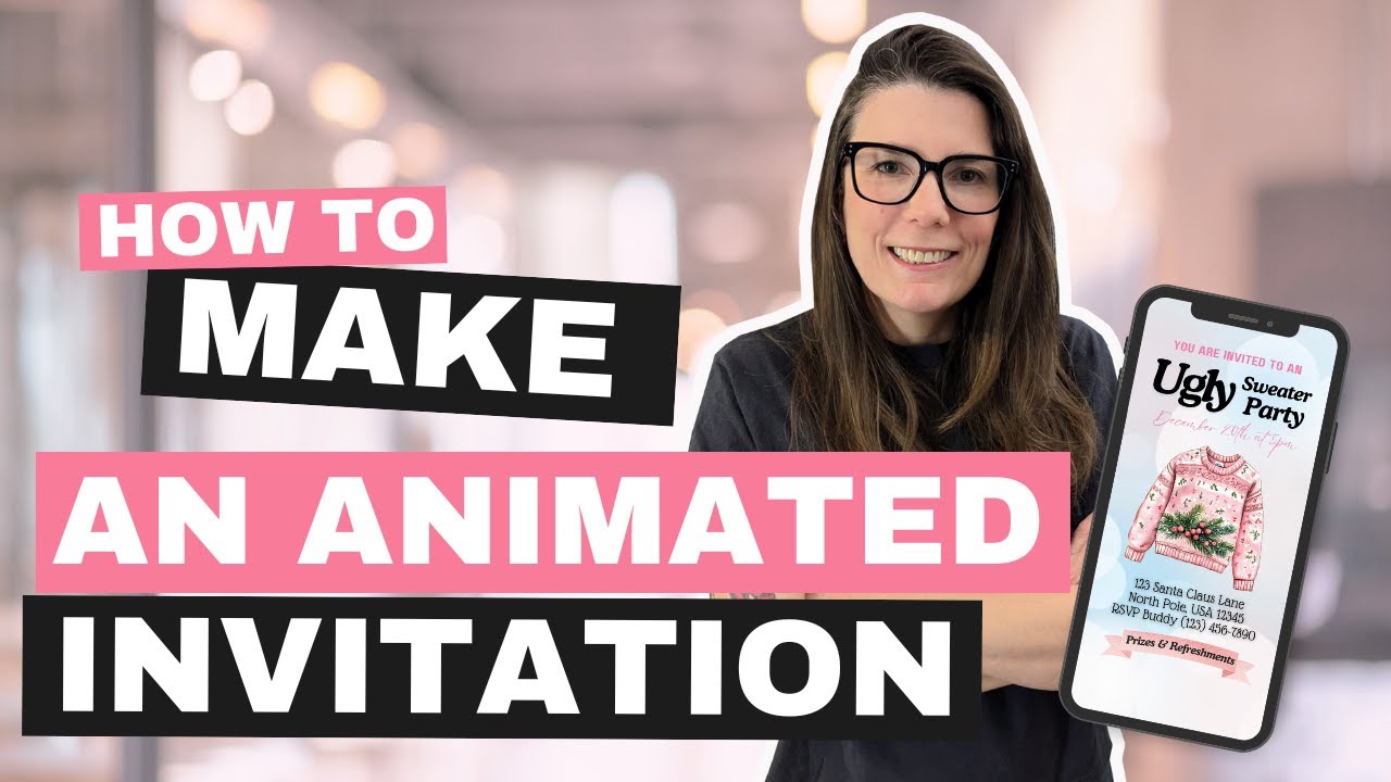 How To Make An Animated Invitation On Canva Step By Step Process