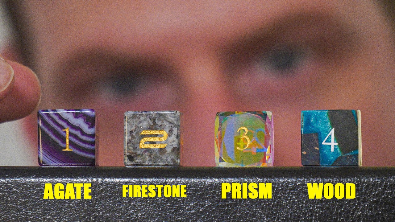 I Tested Dice Made From Some Weird Stuff Youtube