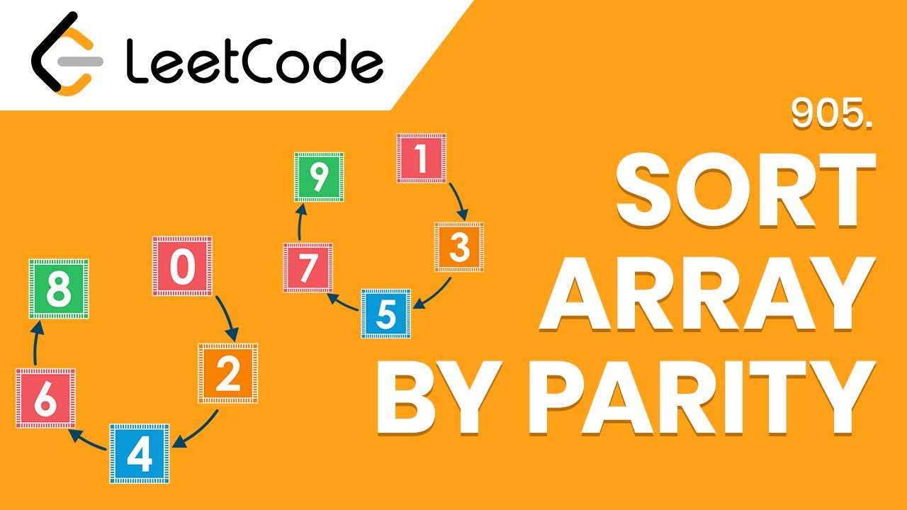 Leetcode çözümleri 905 Sort Array By Parity Youtube