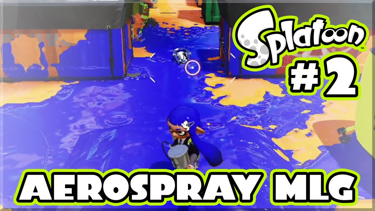 Splatoon 3 Aerospray Mlg Youtube
