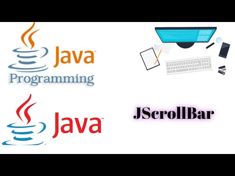 Jscrollbar In Java Jscrollbar Using Swing Youtube