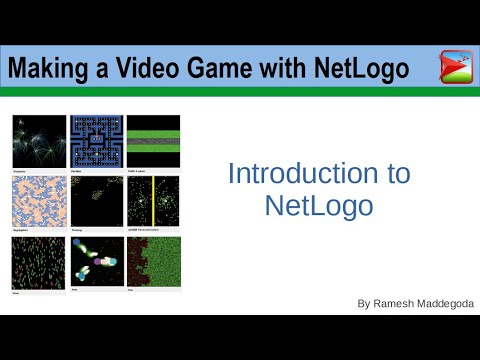 01 Netlogo Tutorial Agent Based Model To Make A Video Game