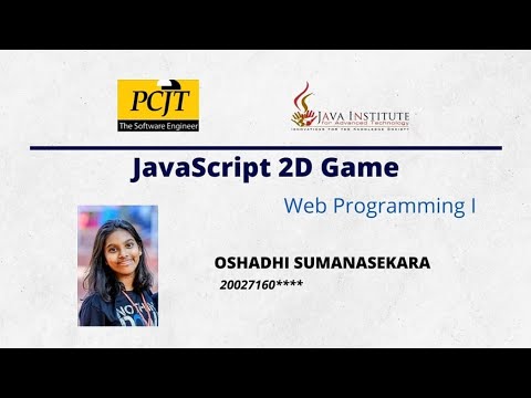 Javascript 2d Game Video Youtube