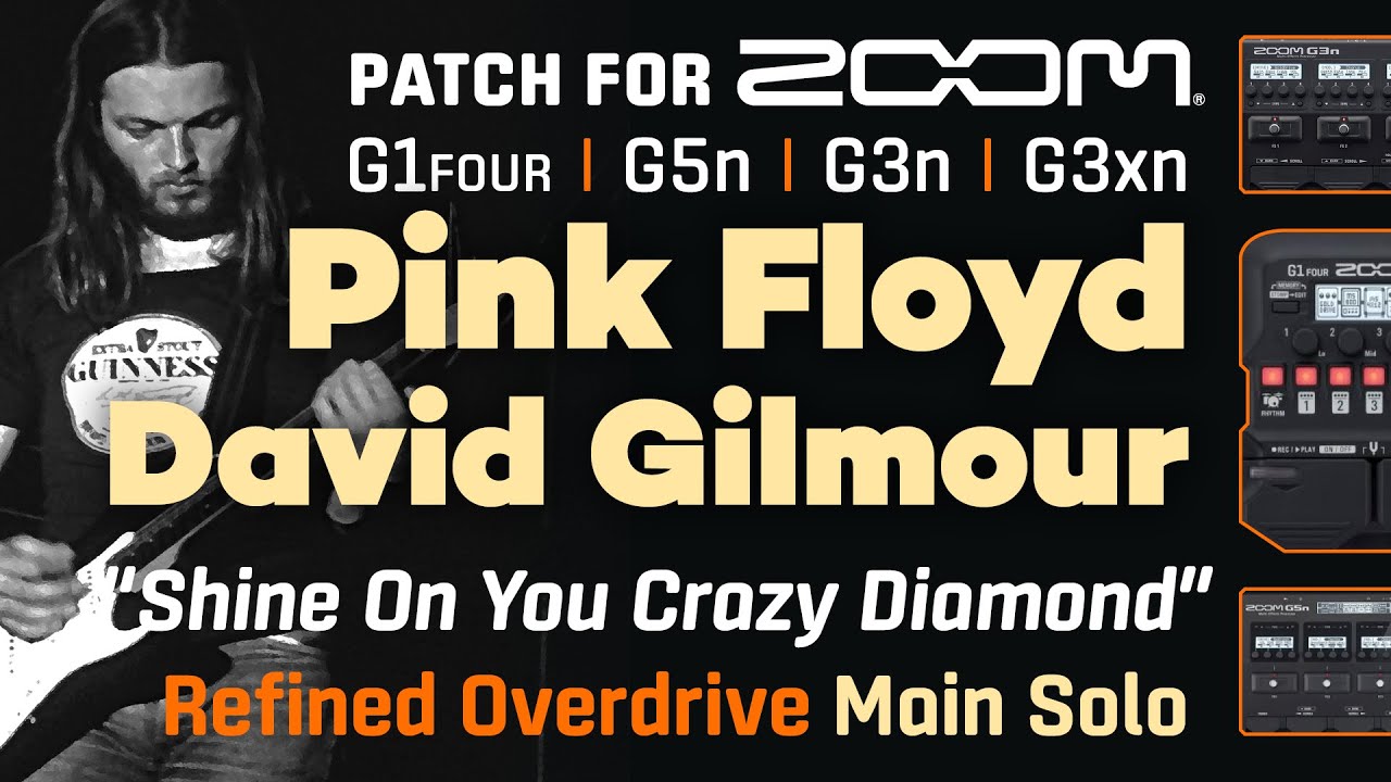 Zoom Multifx Guitar Patch In Style Of Rhcp Under The Bridge Clean