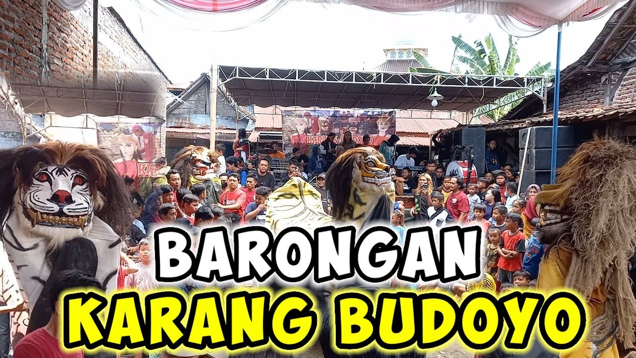Barongan Karang Budoyo Live Karangayu Youtube