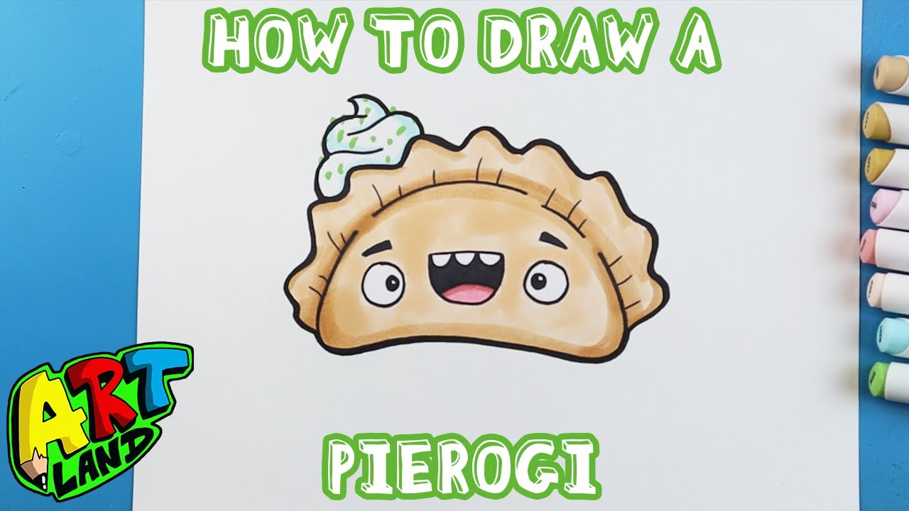 How To Draw A Pierogi Youtube