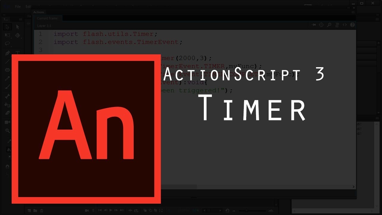 Actionscript 3 Timer Youtube