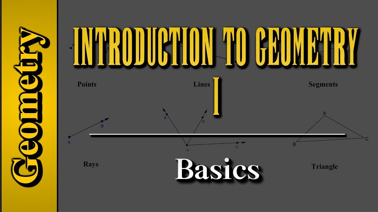 Geometry Introduction To Geometry Level 1 Of 7 Basics Youtube