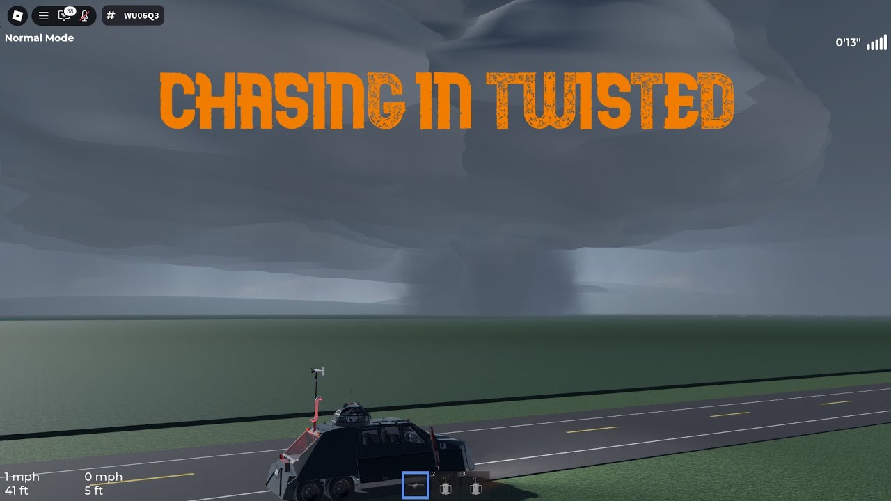 Roblox Twisted Chasing Tornadoes With The Tiv 2 Youtube