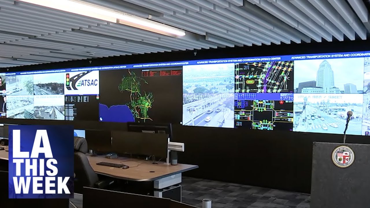 Los Angeles Department Of Transportation Atsac Grand Opening Youtube