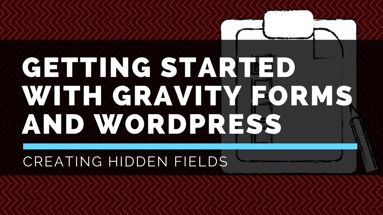 Gravity Forms Hidden Fields Lattepress Tutorials Youtube