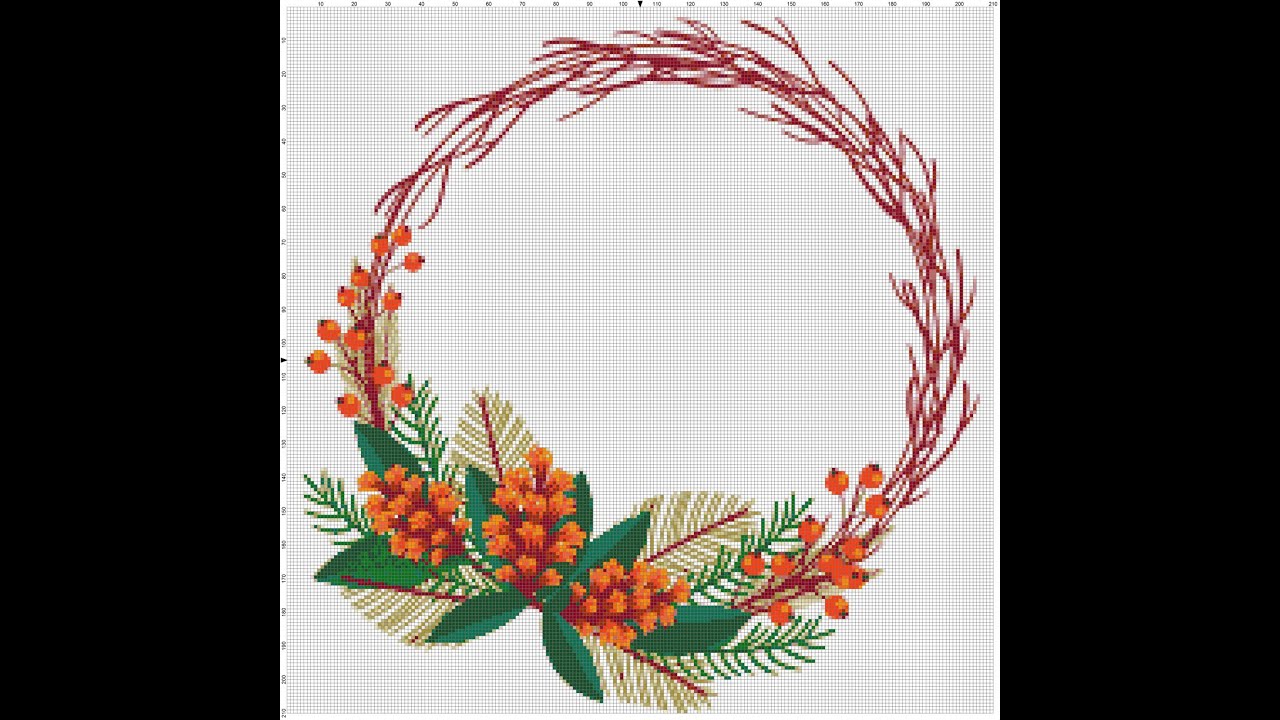 Happy Christmas 34 Counted Cross Stitch Patterns Printable Chart Pdf