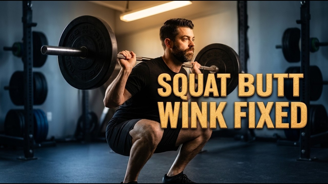 Fixing The Squat Butt Wink Youtube
