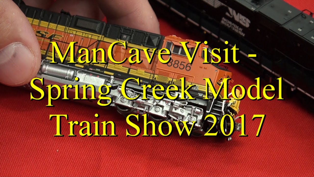 Mancave Visit Spring Creek Model Train Show Deshler Ne Youtube
