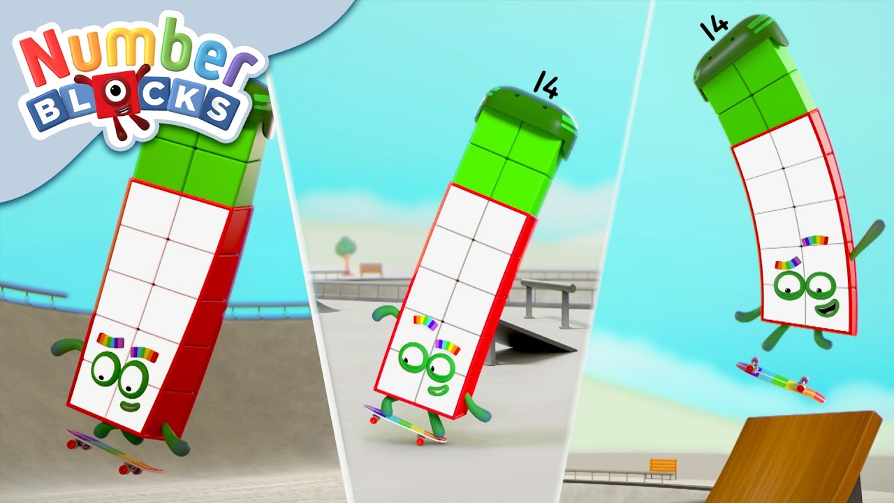 Number 14 Numberblocks
