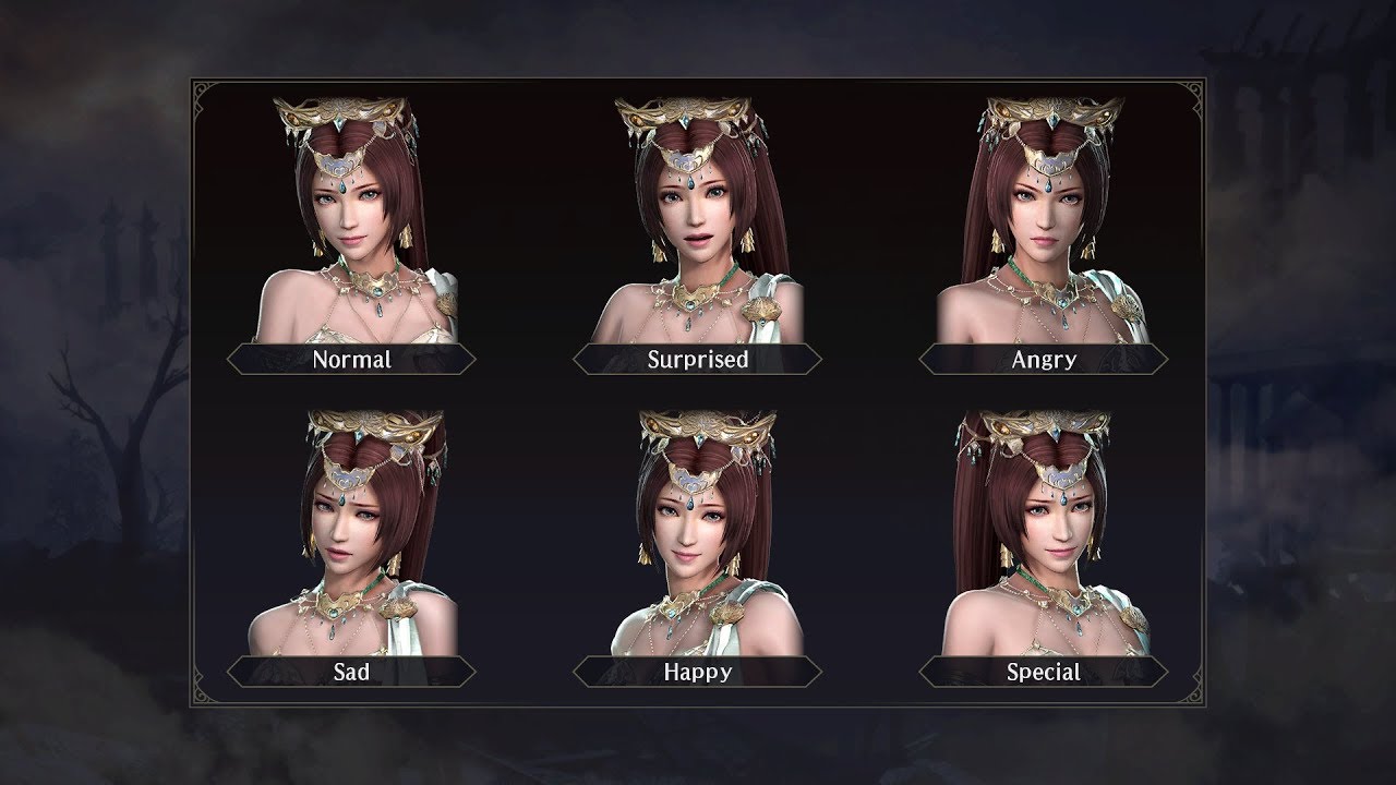 Warriors Orochi 4 Voice Gallery 貂蝉 Diao Chan Cv 小松里歌 Komatsu Rika