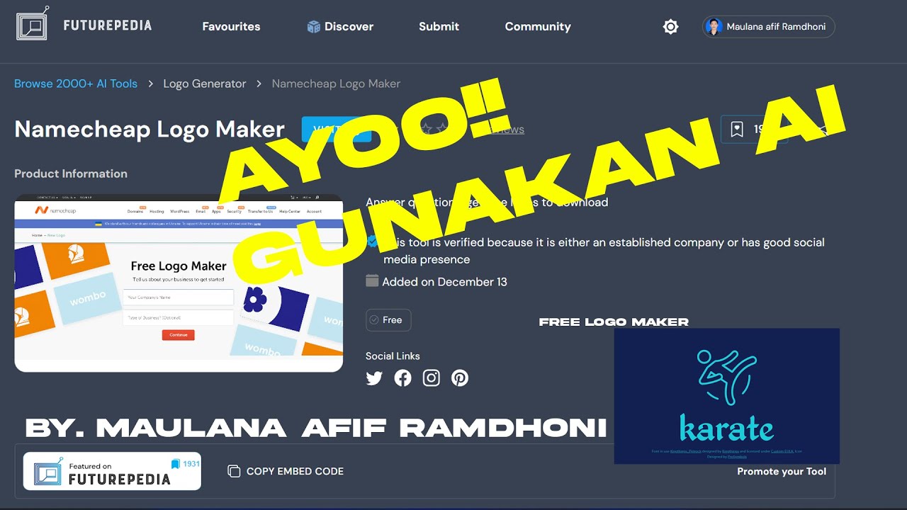 Menggunakan Sofware Youtube