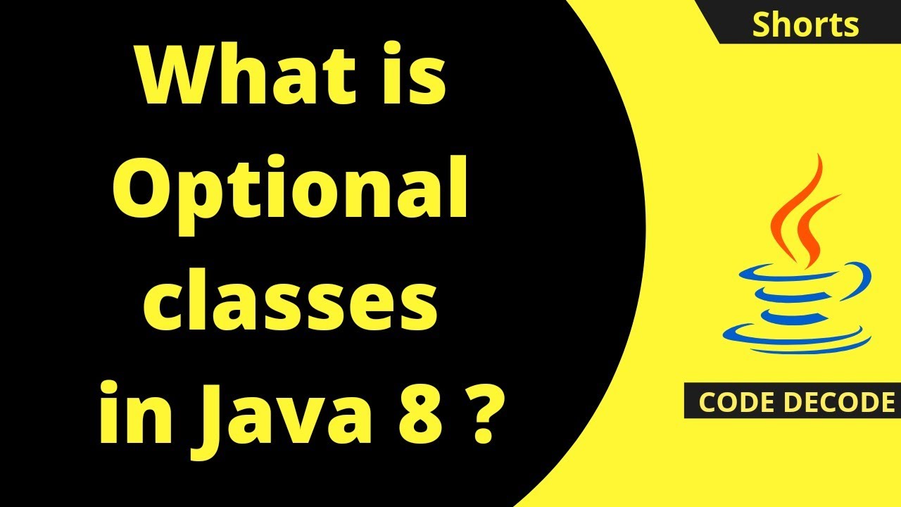 What Is Optional Class Java 8 Interview Questions And Answers Code