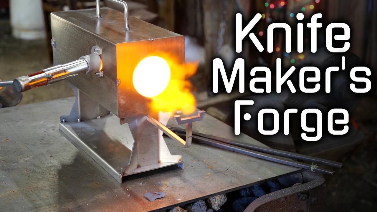 Gas Forge Review The Atlas Knife And Tool Knife Maker Forge Youtube