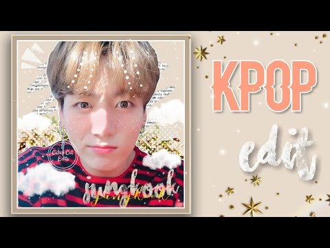 Kpop Edit Tutorial Bts Jungkook Youtube