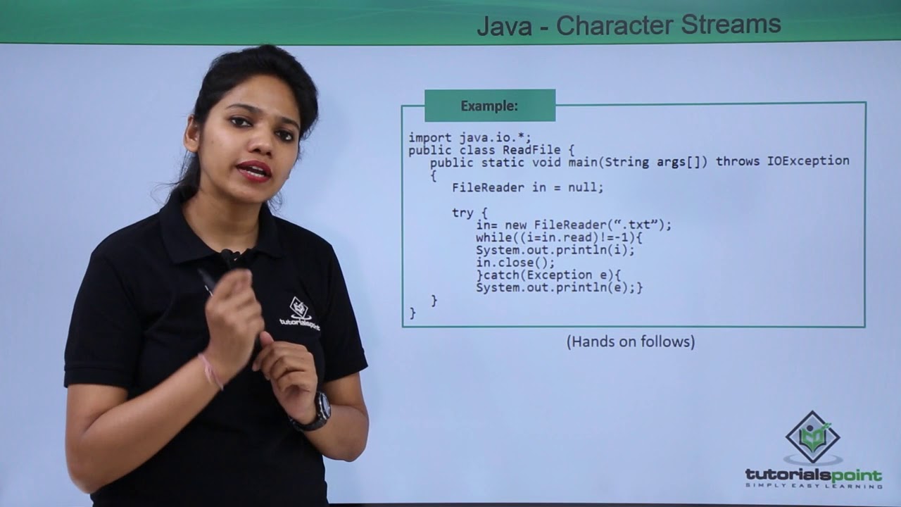 Java Character Streams Youtube