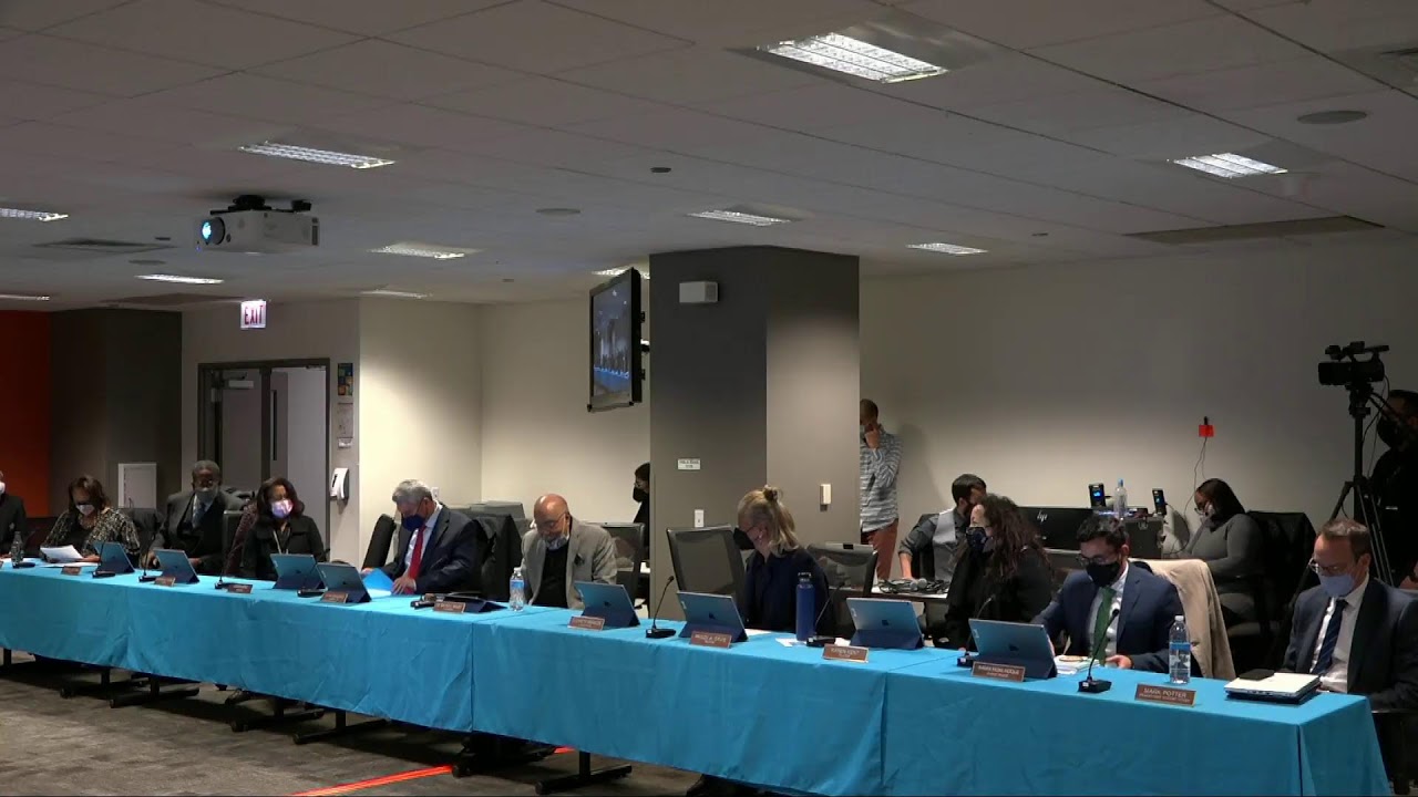 December 2021 Regular Board Meeting Youtube