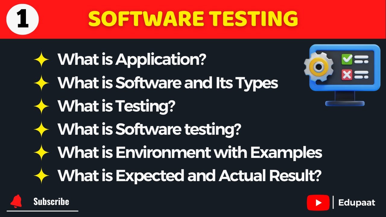 Manual Testing Tutorial For Beginners Learn Software Testing Step By