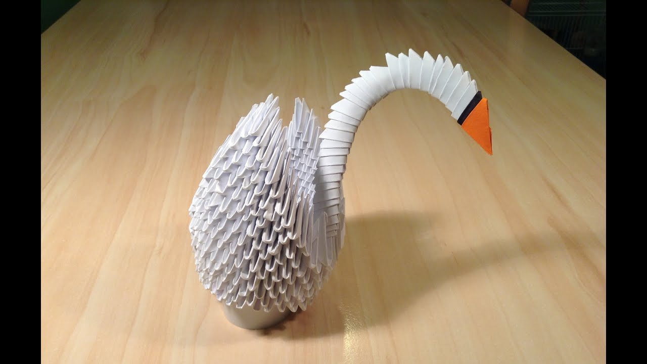 3d Origami Swan For Beginners