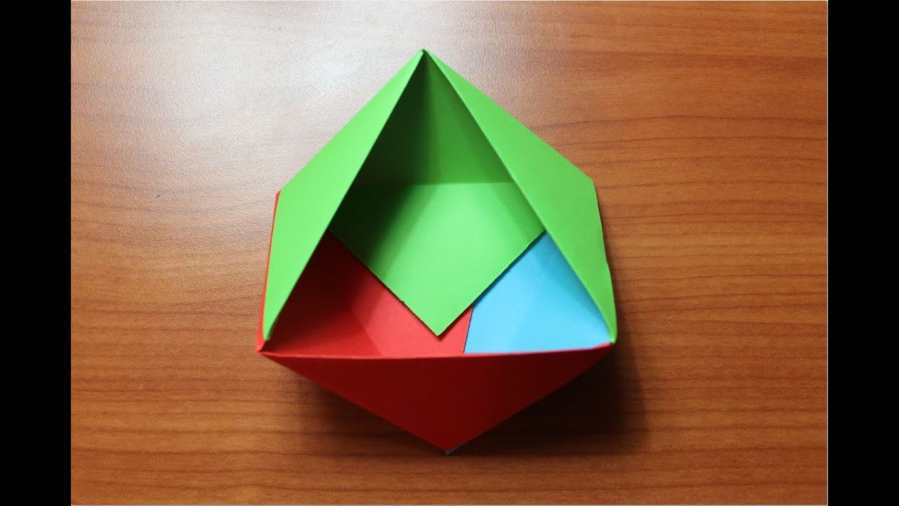 Origami Triangle Boxes A Fun And Creative Way To Store And Organize