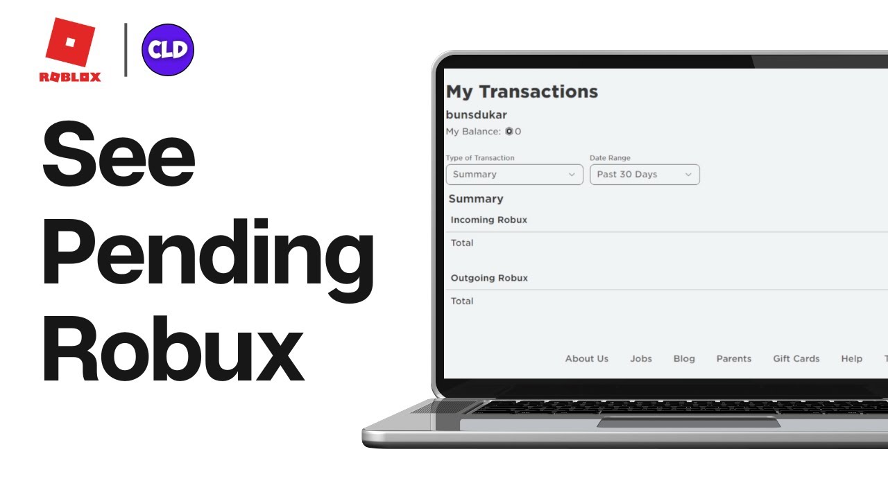 How To See Pending Robux 2024 Full Guide Youtube
