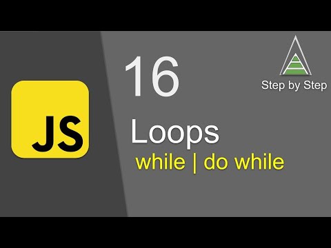 Javascript Beginners Tutorial 16 While And Do While Loops Youtube