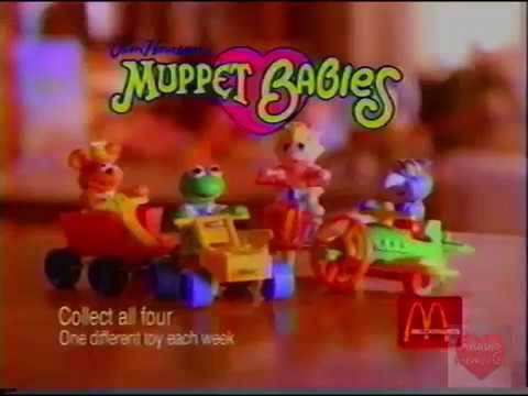 Muppet Babies Mcdonald S Happy Meal Television Commercial 1991